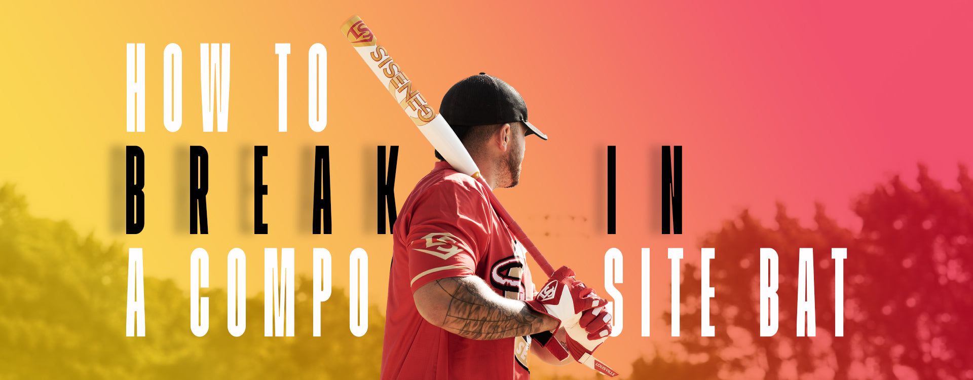 How to break in a composite bat – Slugger Slow Pitch